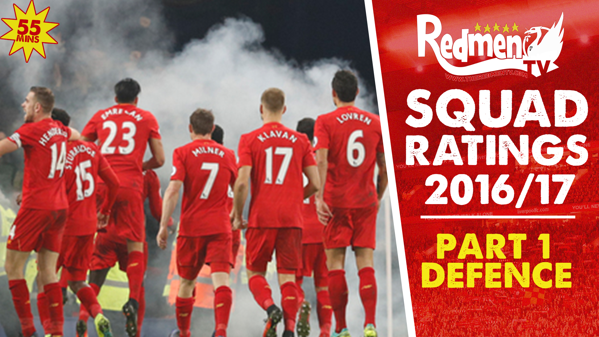 LIVERPOOL SQUAD RATINGS 2016/17 | DEFENCE | PART 1 - The Redmen TV