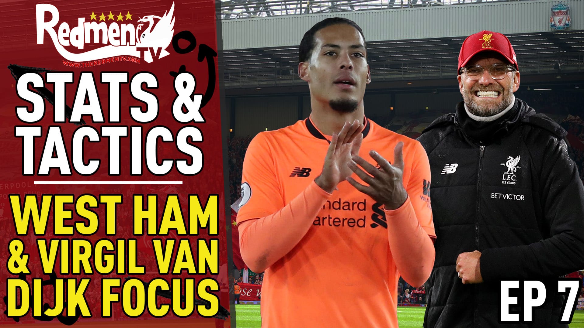 Stats & Tactics Weekly | West Ham & Virgil Van Dijk Focus | Week 7 - The Redmen TV