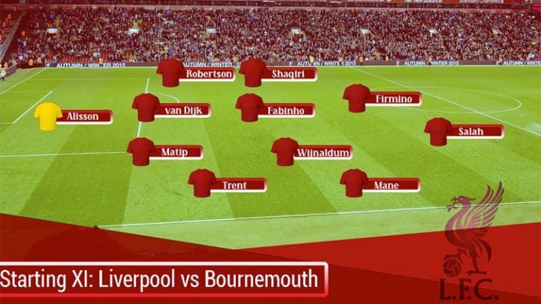Starting XI: How should Liverpool line up against Bournemouth? - The ...
