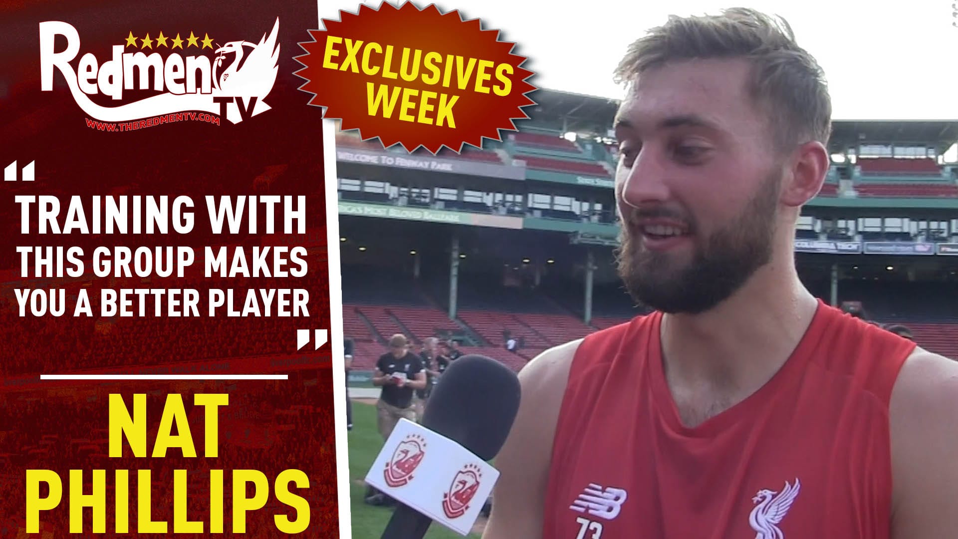 'Training with LFC Makes You a Better Player' | Nat Phillips Exclusive ...