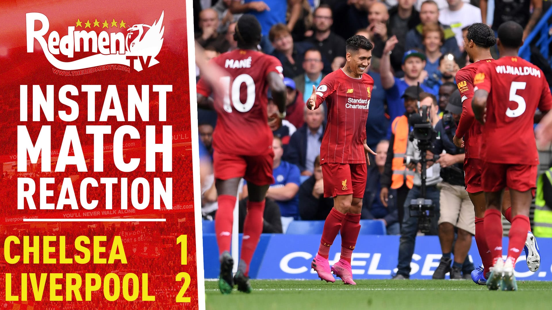 Chelsea 1-2 Liverpool | Instant Match Reaction - The Redmen TV