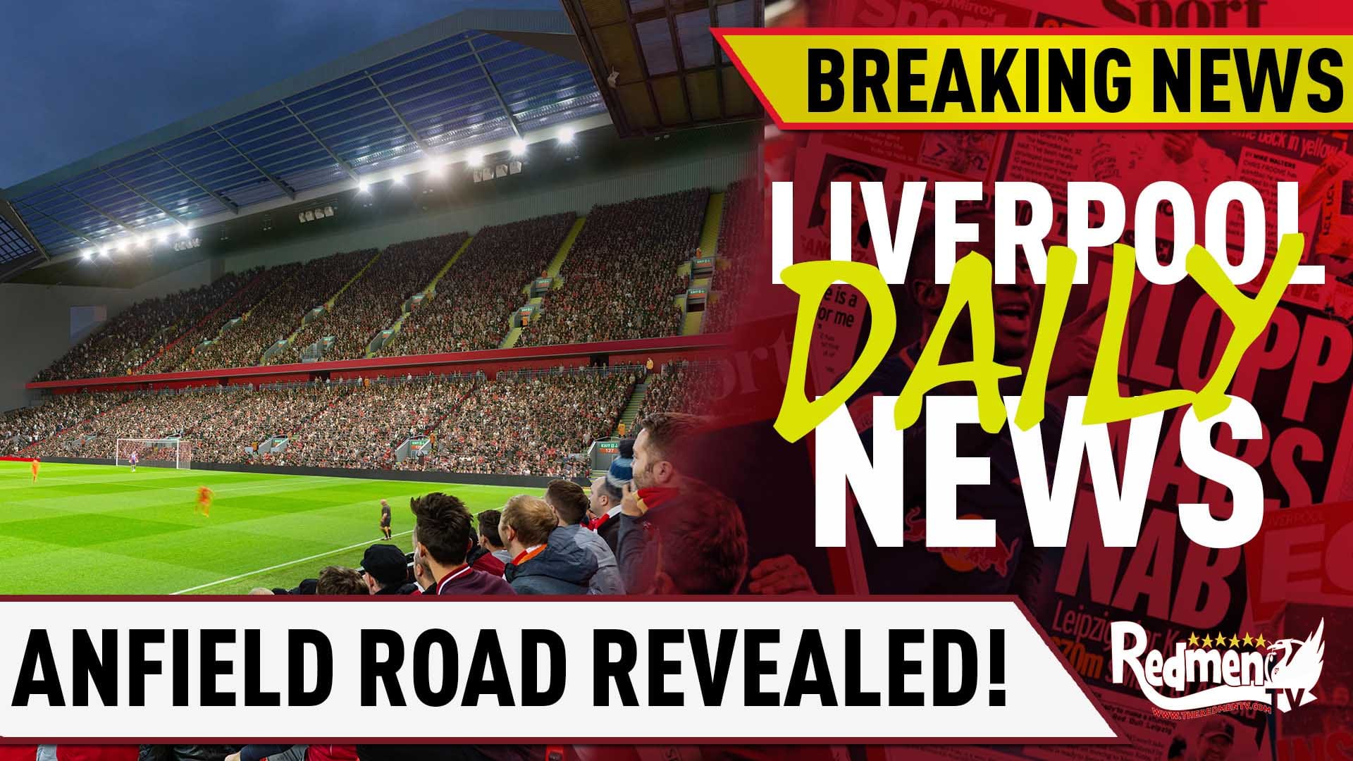 Liverpool's Anfield Road Expansion Plans REVEALED! | Exclusive ...