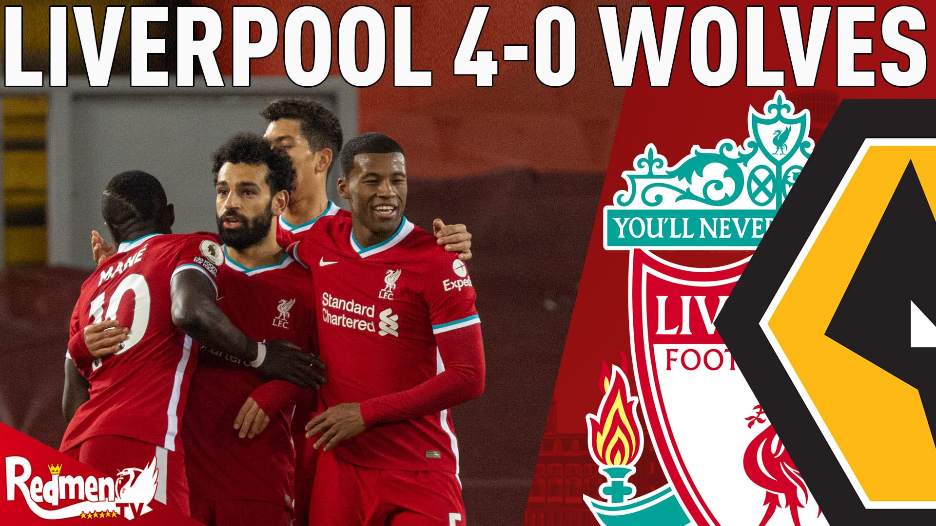 Liverpool 4-0 Wolves | ALL Post Match Content - The Redmen TV