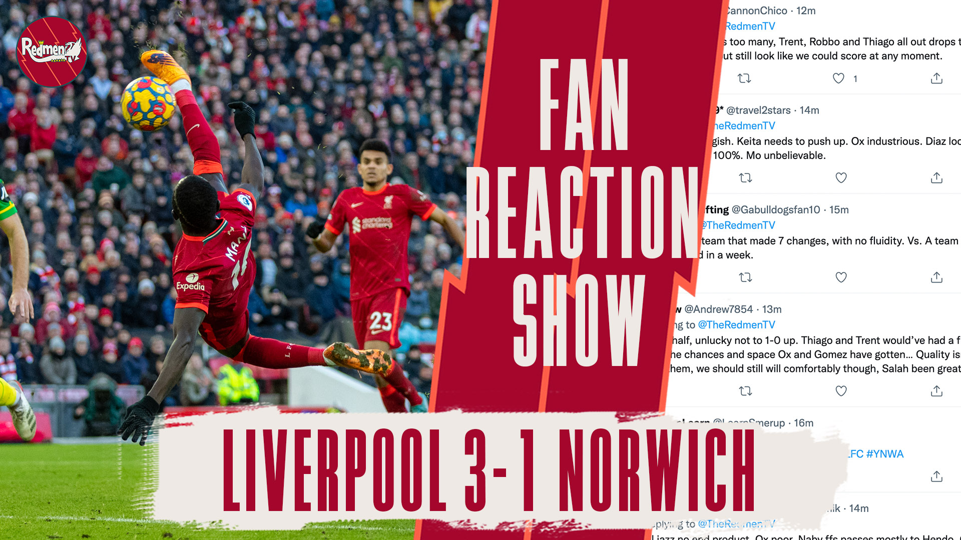 Liverpool 3-1 Norwich | All Post-Match Content - The Redmen TV