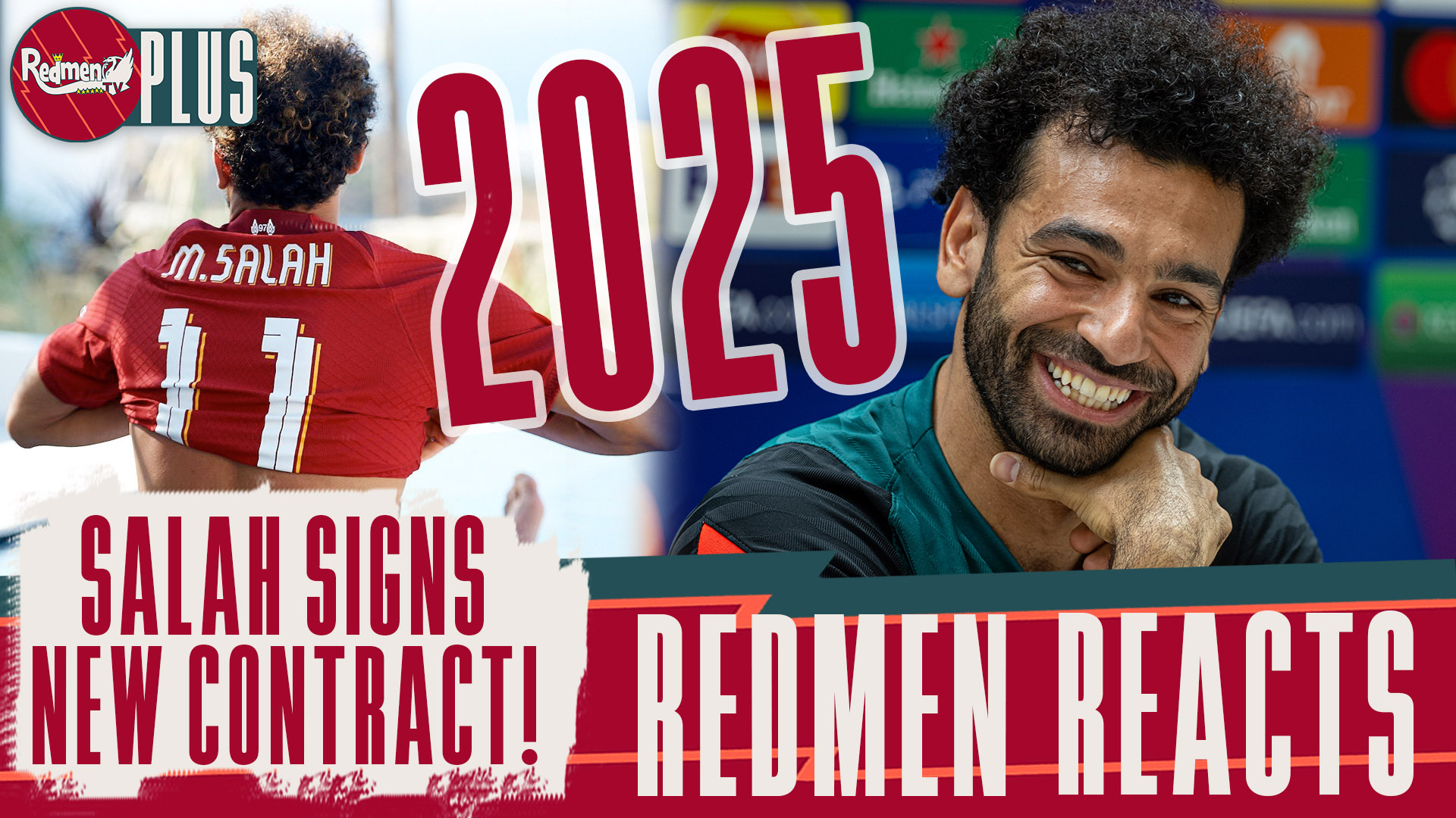 Mohamed Salah Signs New Liverpool Contract Until 2025! | Redmen Reacts ...