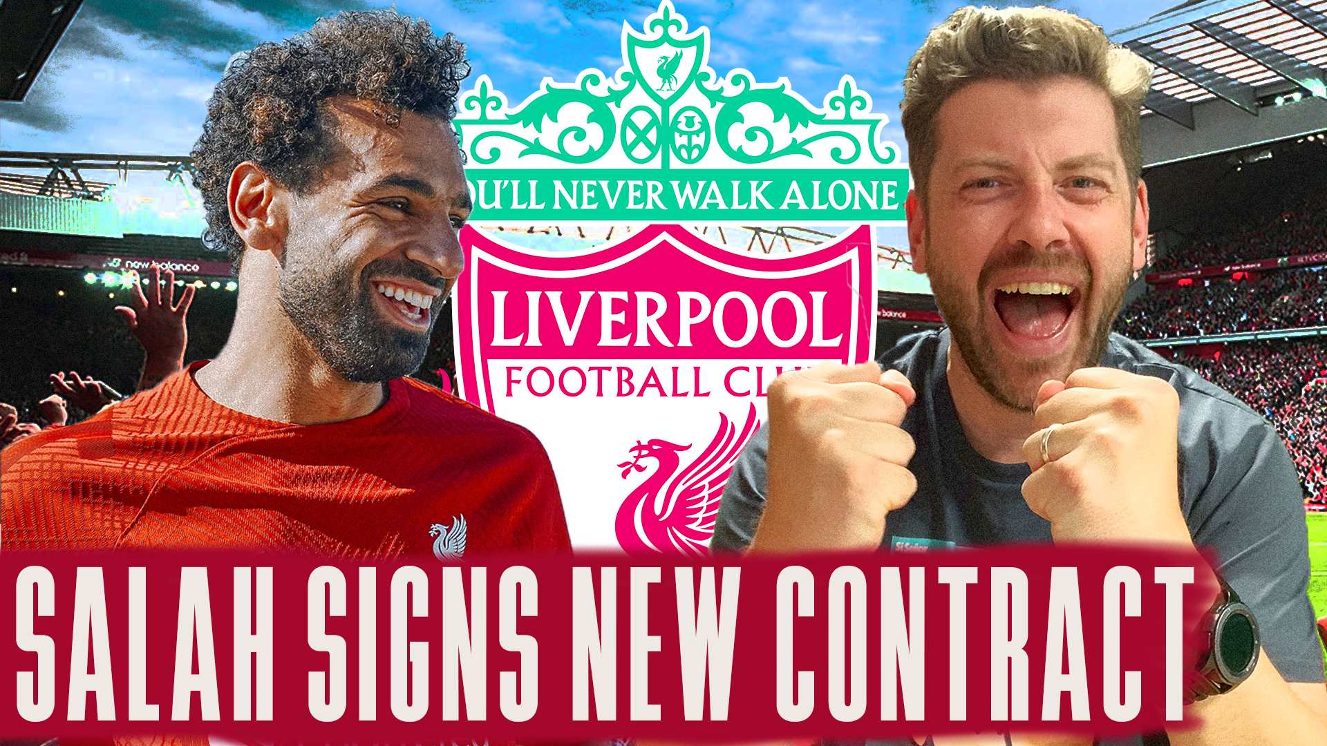 SALAH SIGNS NEW LIVERPOOL CONTRACT! - The Redmen TV