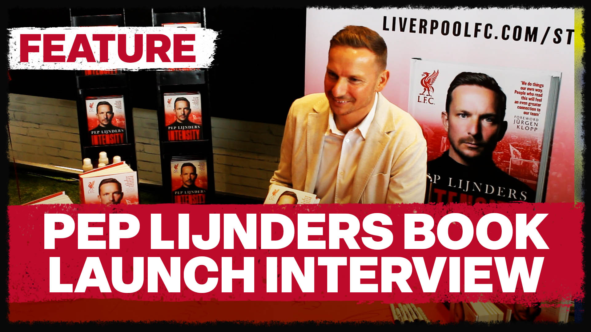 Pep Lijnders: Inside Liverpool FC | "Intensity" Book Launch Interview ...