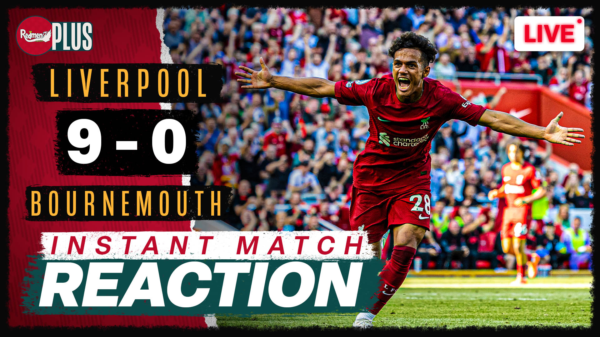 Liverpool 9-0 Bournemouth | Instant Match Reaction - The Redmen TV
