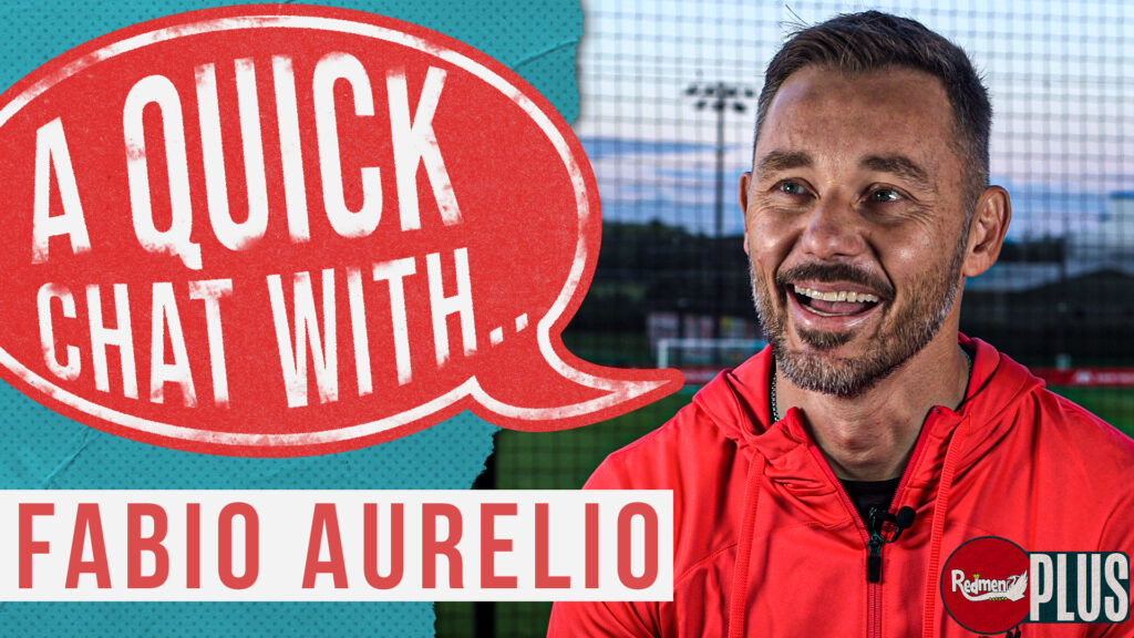A Quick Chat With... Fábio Aurélio - The Redmen TV