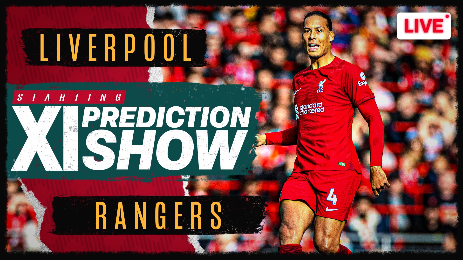 Liverpool v Rangers | Starting XI Prediction Show - The Redmen TV
