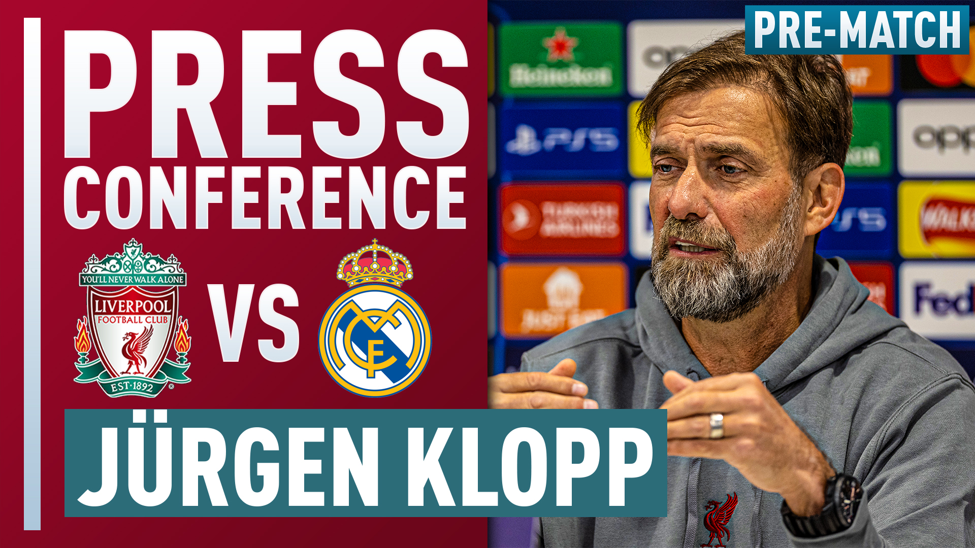 'Same Clubs; Different Teams' | Liverpool v Real Madrid | Jurgen Klopp ...