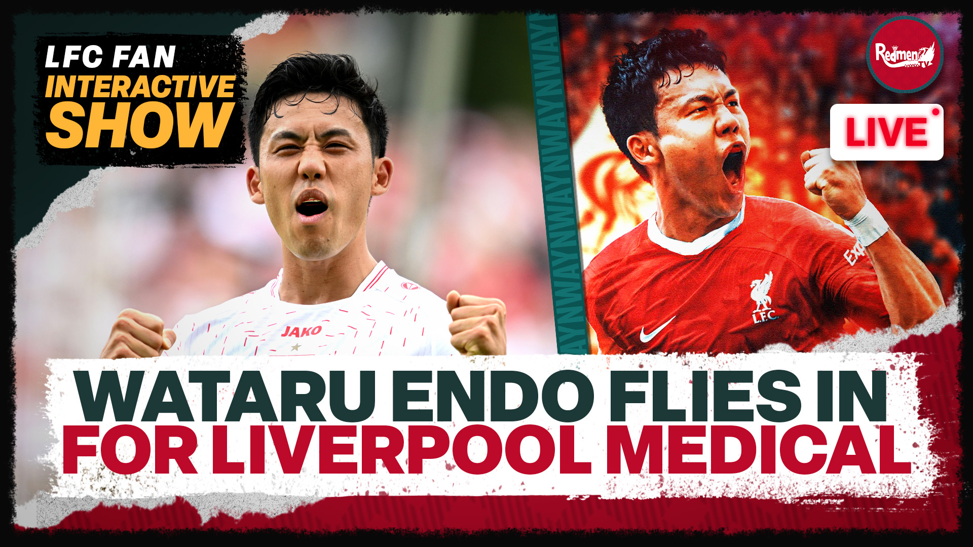 WATARU ENDO FLIES IN FOR LIVERPOOL MEDICAL | LFC Transfer News Update - The Redmen TV