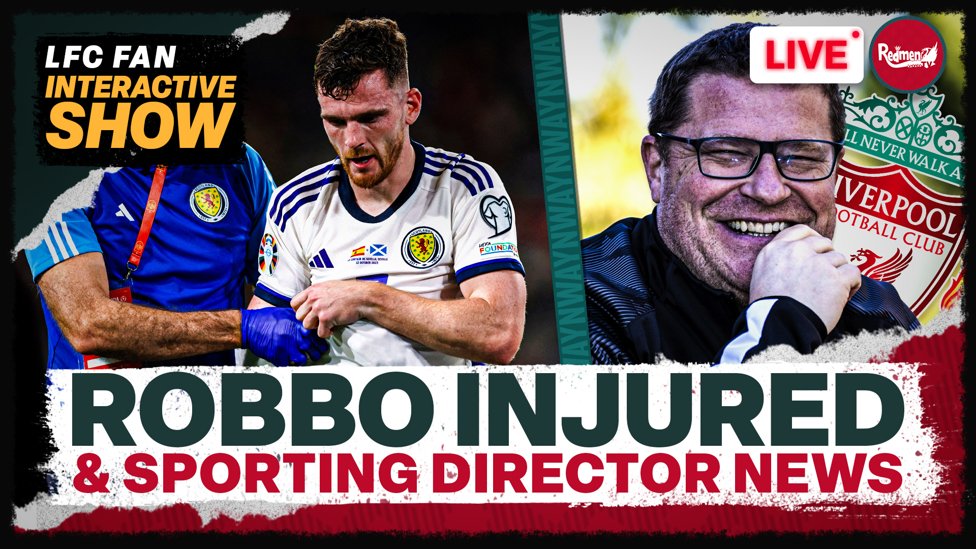 Andy Robertson Injured & Liverpool ‘Interested’ in Max Eberl ...
