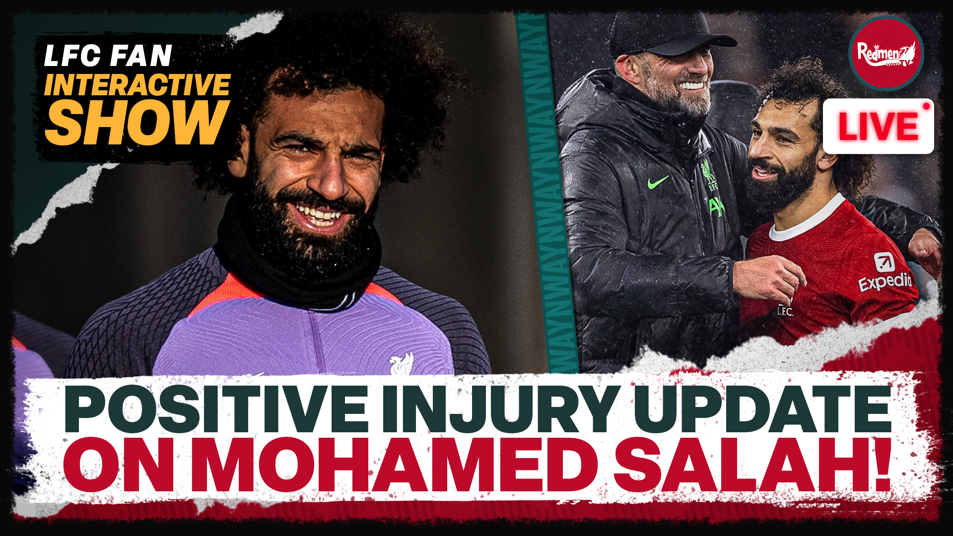Jurgen Klopp delivers “positive” Mo Salah Injury Update | LFC News Update - The Redmen TV