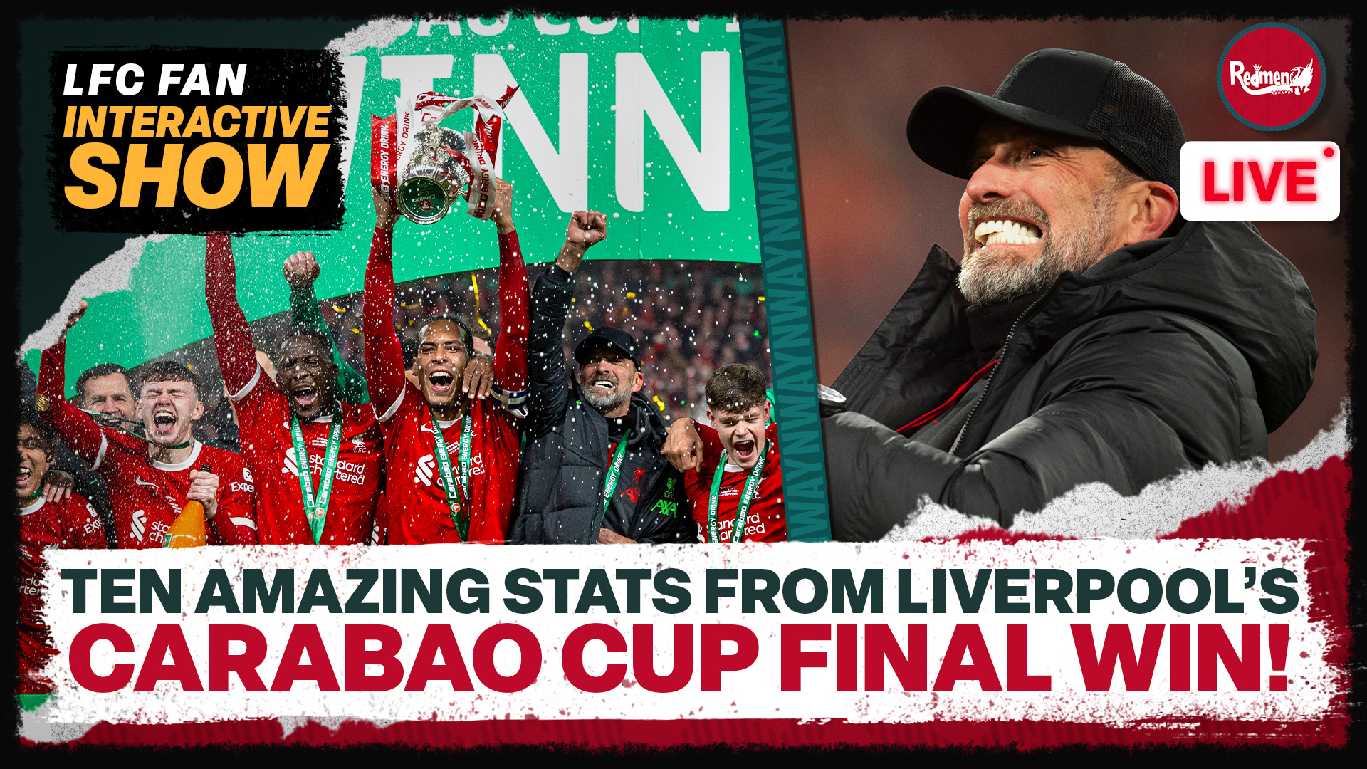 TEN AMAZING STATS FROM LIVERPOOL’S CARABAO CUP FINAL WIN! | LFC News ...