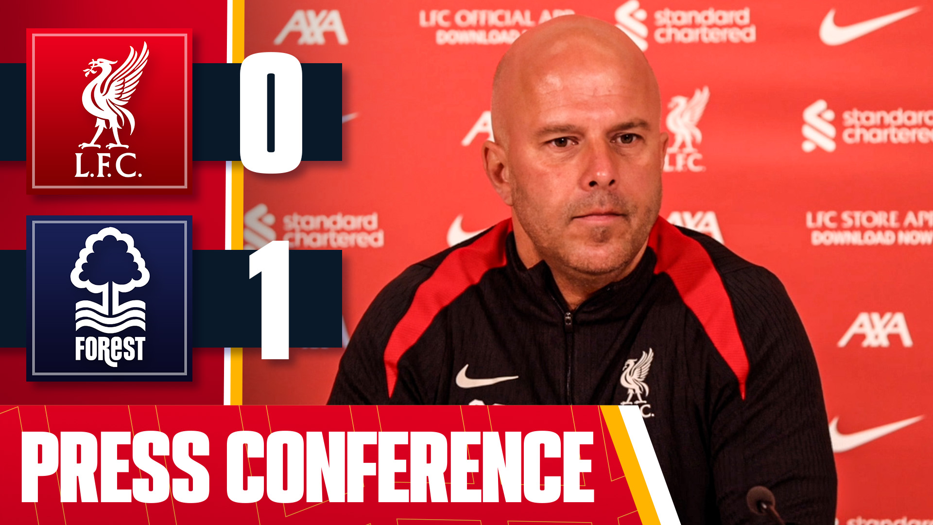 Arne Slot Post-Match Press Conference | Liverpool 0-1 Nottingham Forest ...