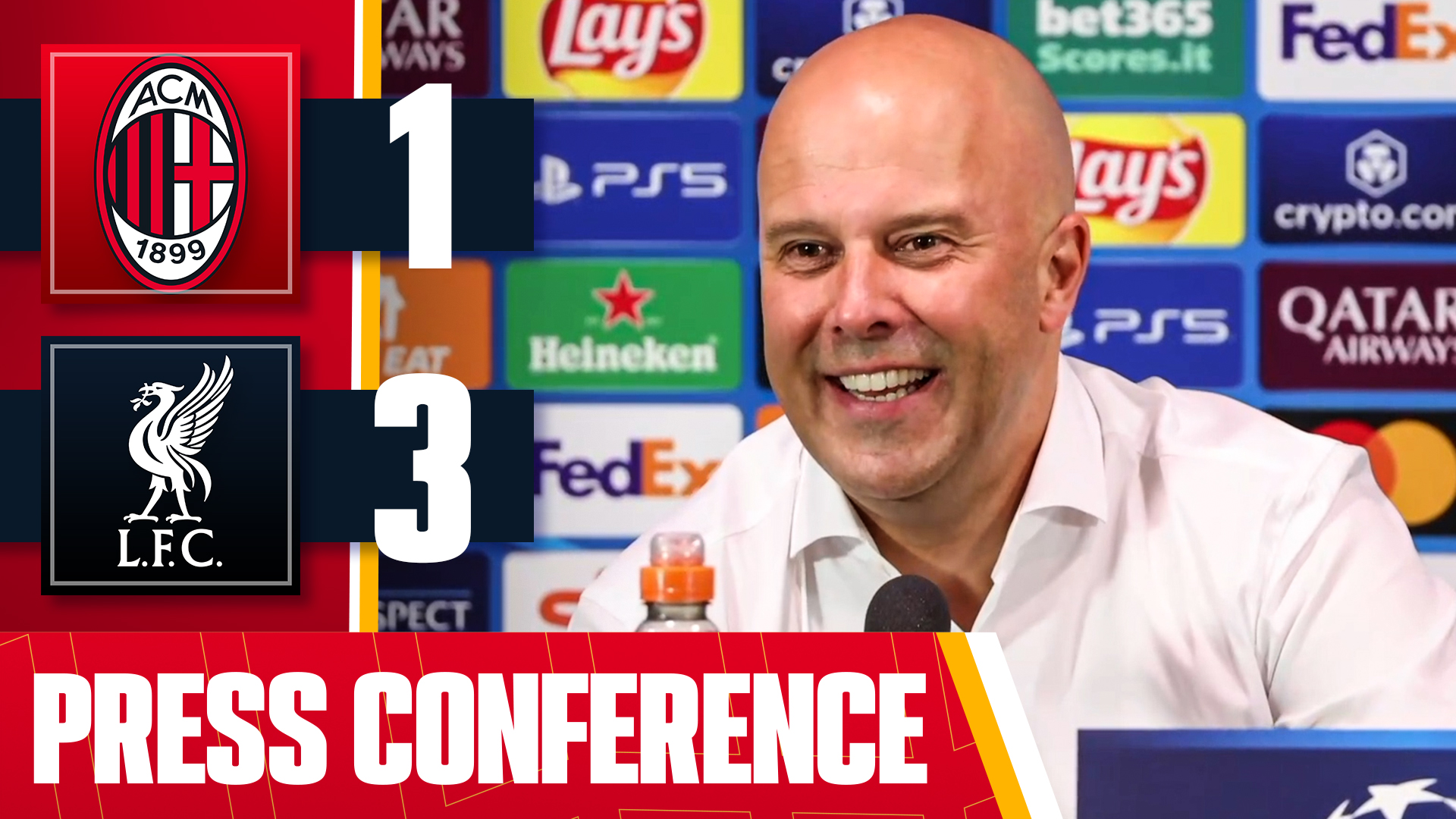 Arne Slot Post-Match Press Conference | AC Milan 1-3 Liverpool - The ...