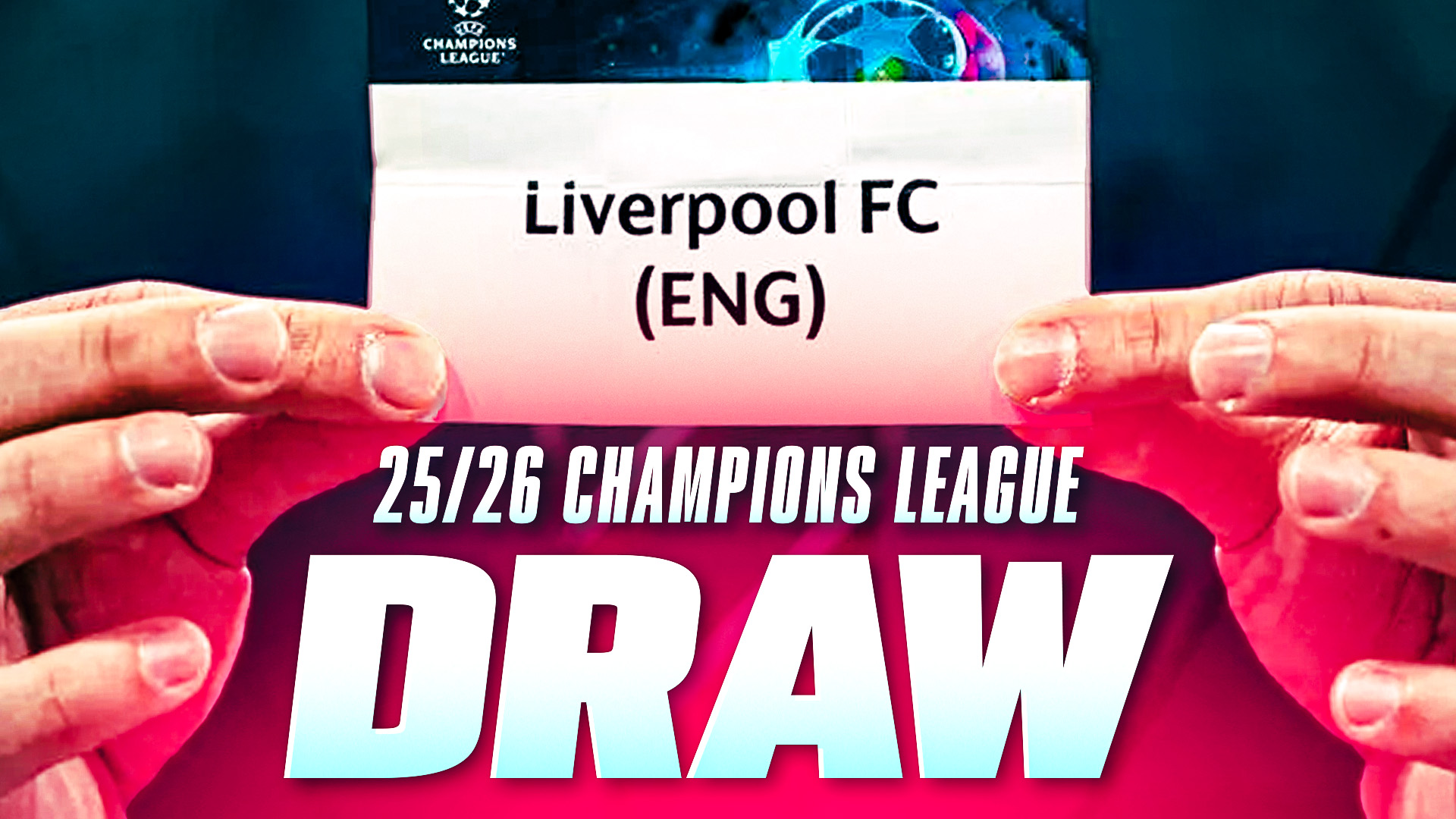 Champions League Draw 2025/26 LIVE | LIVERPOOL FAN REACTION - The Redmen TV