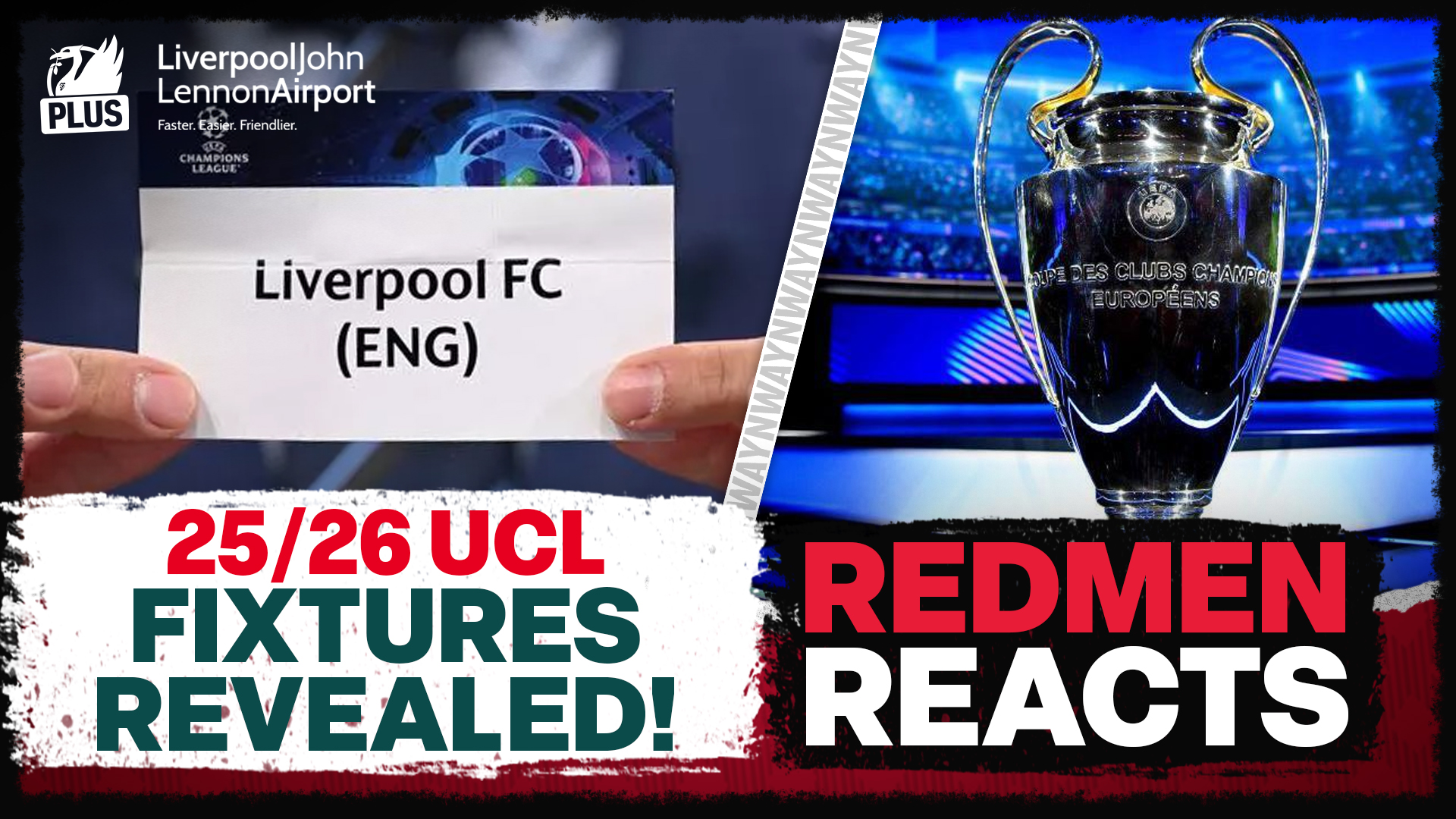 Liverpool's Champions League Fixtures Revaeled | Redmen Reacts - The ...