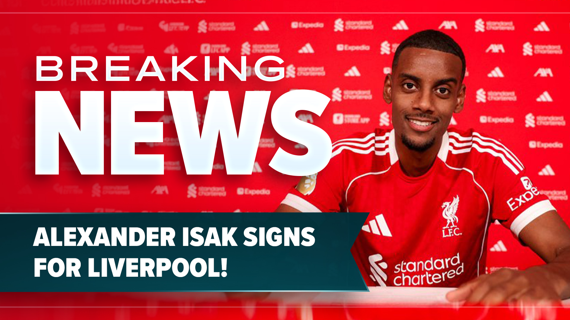 ALEXANDER ISAK SIGNS FOR LIVERPOOL | BREAKING TRANSFER NEWS - The Redmen TV